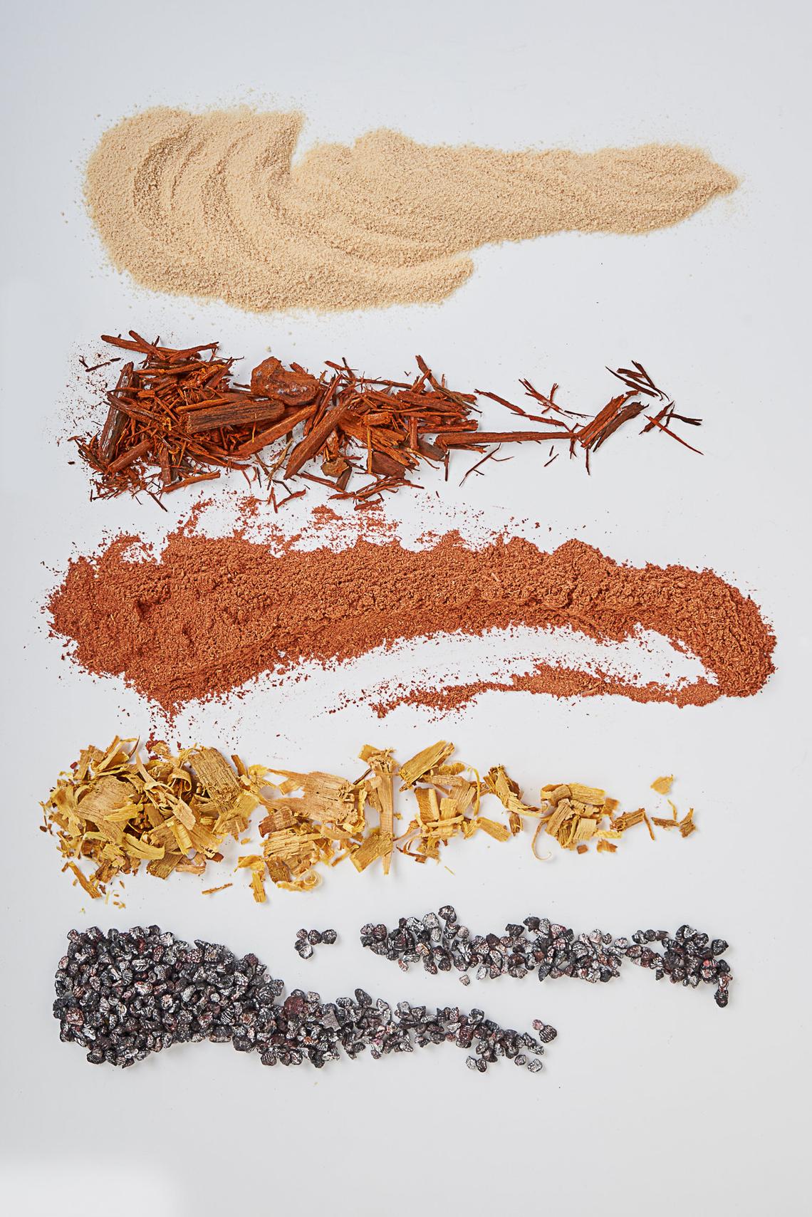 Natural Dyes powder Discovery pack (50gm of 20 Natural dyes powder + 5 ...